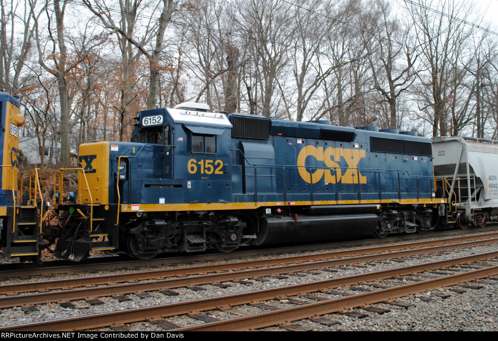 CSX EMD GP40-2 6152